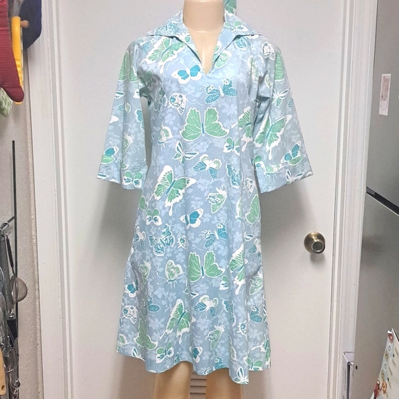Key West | Dresses | Vintage 8s Key West Fashions Petite Butterfly Mini ...